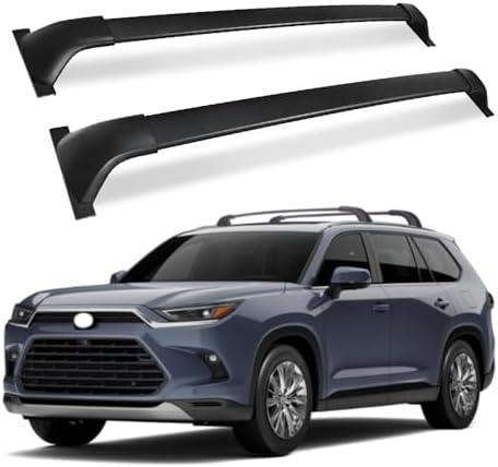 Amazon.com: Wonderdriver Lockable Roof Rack Cross Bars 260lbs ...