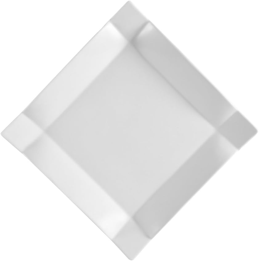 Amazon.com | CAC China TMS-21 Times Square Super White Porcelain Square ...