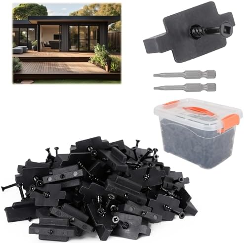 1000 PCS Hidden Deck Fasteners for Composite Decking Board,Composite ...