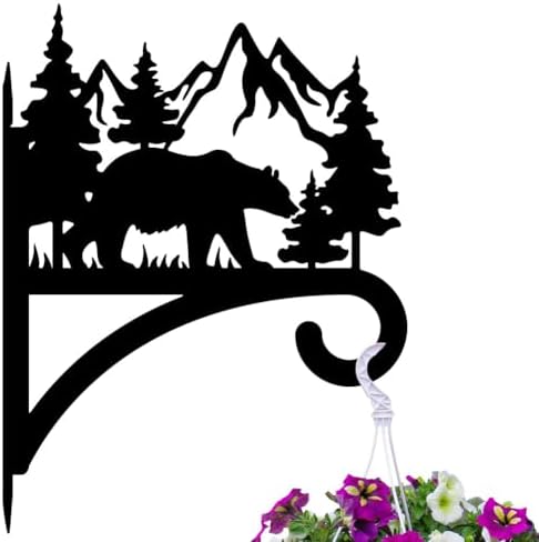 Amazon.com: peacoblue Iron Plant Hanger Hook for Outdoor Indoor Hanging ...