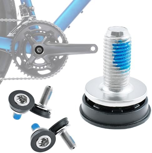 Amazon.com : SATUY Bike Hex Crank Arm Fixing Bolts with Caps, 8mm Metal ...