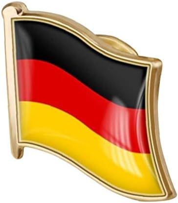 LAVALINK 1pc German Flag Pin Badge Metal Enamel Lapel Brooch Flag of ...