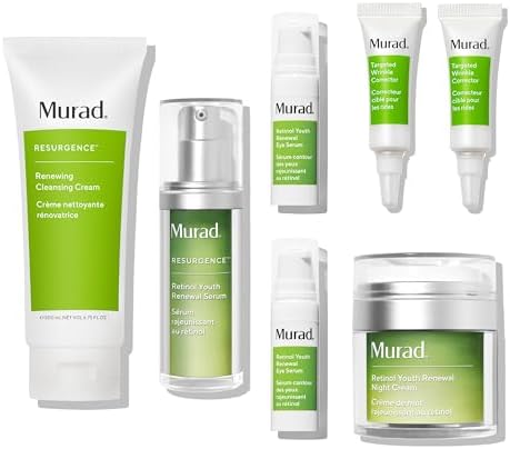 Amazon.com: Murad 90-Day Resurgence Kit - 3-Piece Full Size Set + 4 ...