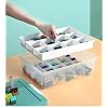 Tickle Tums Kids Building Blocks Storage Box toy organiser 2 Layer ...