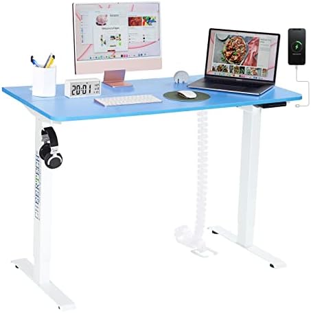 Amazon.com: cheertech Electric Height Adjustable Standing Desk ...