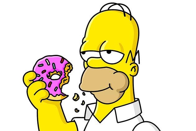 Grupo Moya Homer Simpson Donut Plush 20 cm – BigaMart