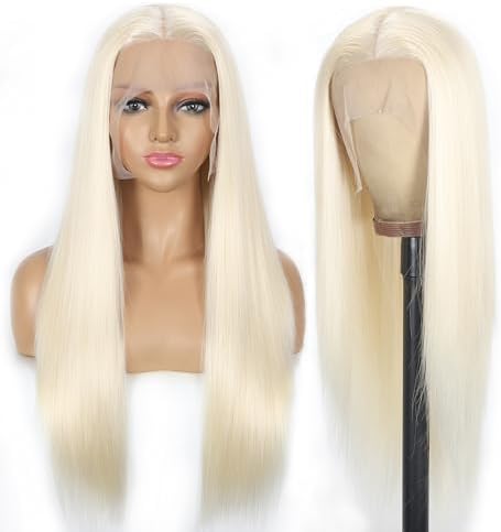 Amazon.com : Sibeth 613 Blonde Synthetic Lace Front Wig 26 Inch Long ...