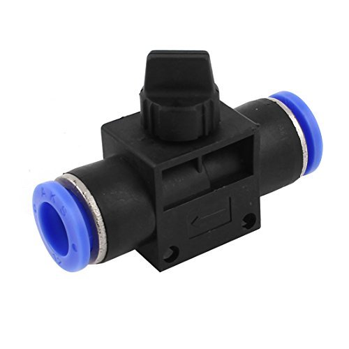 12mm to 12mm Hose Plastic Push In Speed Controller Pneumatic Air Valve