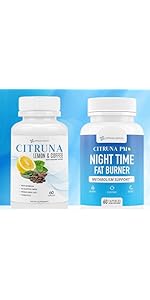 Amazon.com: Citruna Lemon and Coffee Fat Burner - for Men and Women ...