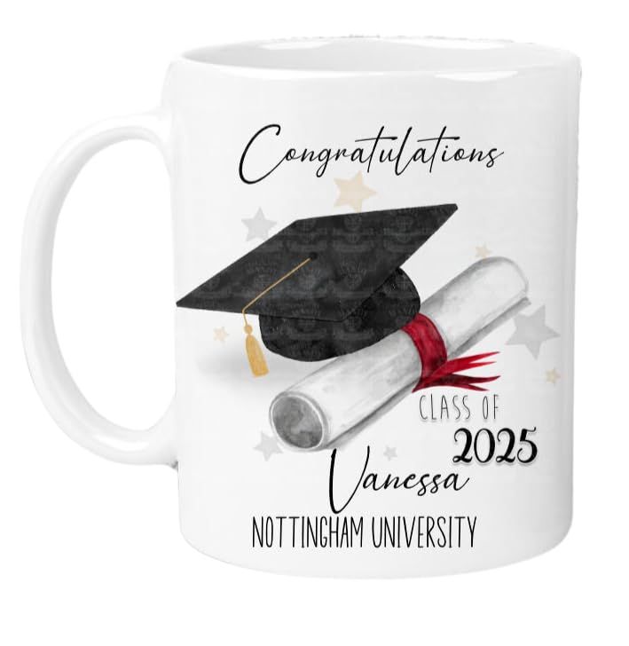 Celebration 11oz Graduation Mug Congratulations coffee mug. Graduation ...
