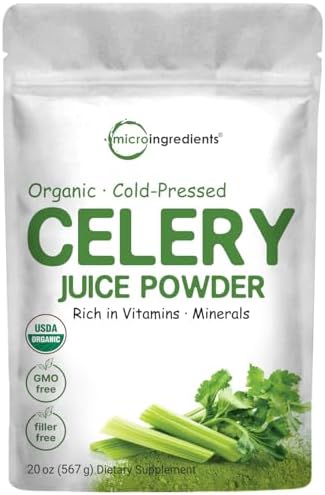 Amazon.com: Premium Celery Powder, 100% Natural Celery Powder Rich in ...