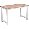 Amazon.com: CHEFJOY Computer Desk PC Laptop Table Wood Work-Station ...