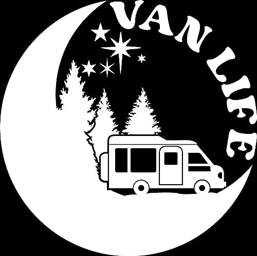 Van Life Adventure Travel Decal - Car Bumper Sticker - Van - Caravan ...