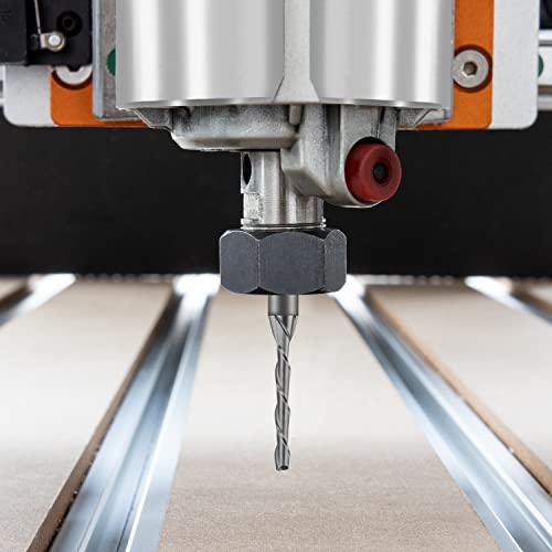 Snapklik.com : FoxAlien 1/4 Shank 2-Flute CNC Router Bits