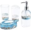 Amazon.com: Locco Decor 4 Piece Acrylic Liquid 3D Floating Motion ...