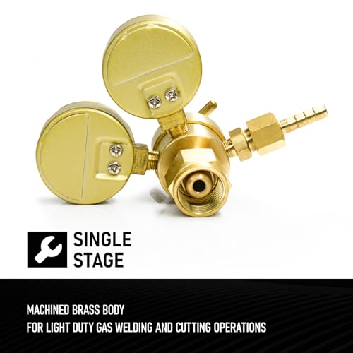 Snapklik.com : Oxygen Regulator Welding Gas Gauges CGA 540 Inlet Oxy ...