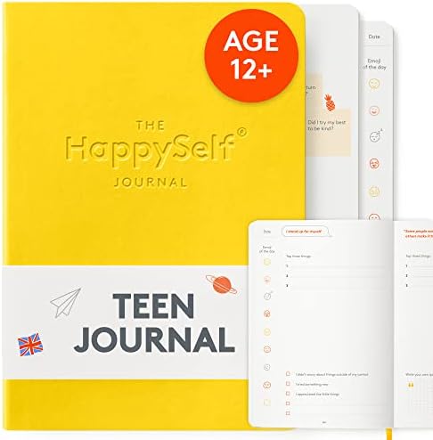 HappySelf Teen Journal - Guided Wellness Journal for Teens: Promote ...
