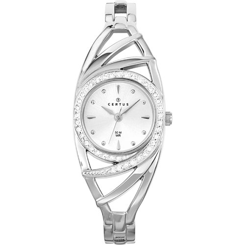 Certus Paris Women's 633199 Classy Analog Quartz Silver Dial Dress ...