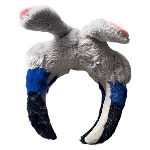 Judy Hopps Rabbit Zootopia Zootropolis Fluffy Alice Headband Padded ...