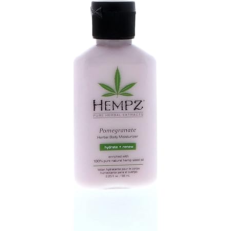 Amazon.com: Hempz Pomegranate Herbal Body Moisturizer 17 oz. - Paraben ...