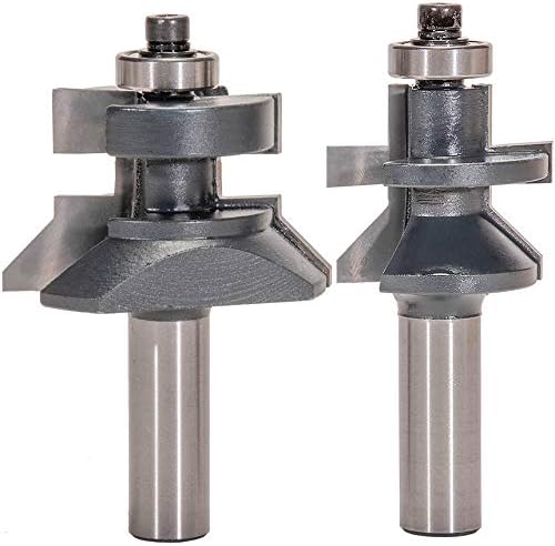 MLCS Tongue & Groove V-Notch Router Bit 2-Bit Set : Amazon.co.uk: DIY ...