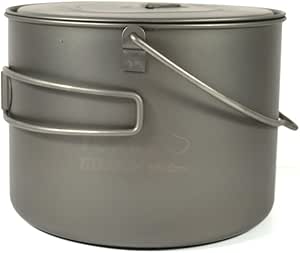 Amazon.com: TOAKS POT-1600 13235 Titanium Pot, Outdoor, Camping, 5.3 fl ...