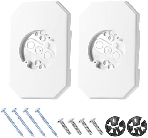 2 Pack Vinyl Siding Mounting Blocks, 8141DBL Vinyl Siding Light ...