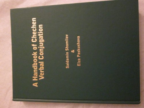 Amazon.com: Handbook of Chechen Verbal Conjugation: 9781931546119 ...