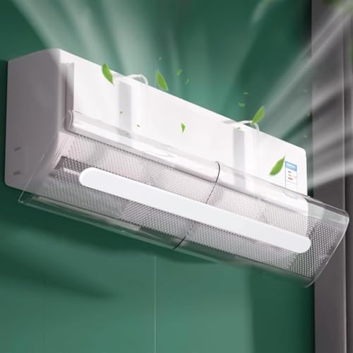 Yakiter Adjustable AC Air Deflector,Transparent and Retractable Air ...