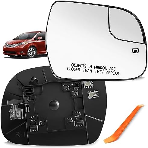 Amazon.com: SNEMEEY Compatible with Toyota Sienna Passenger Side Mirror ...