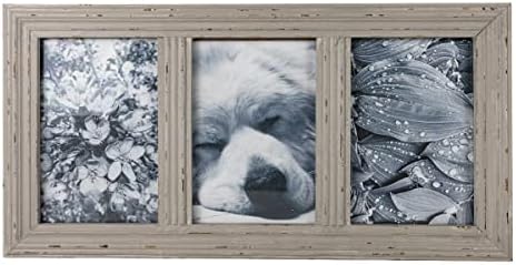 Amazon.com - Foreside Home & Garden Distressed 4X6 Three Photo Frame ...