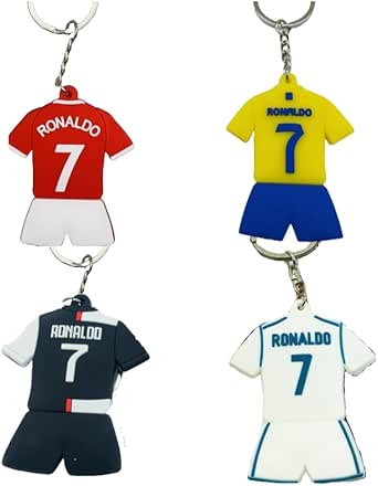 Generic Ronaldo Soccer Keychains #7, Through The Years Keychains ...