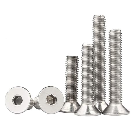 SYLIX M4 x 8mm Length Stainless Steel CSK Allen Head Screw ...