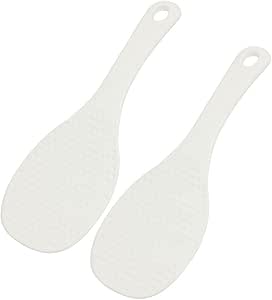 Amazon.com | Reusable Plastic Texture Rice Paddle Spoon Rice Scoop ...