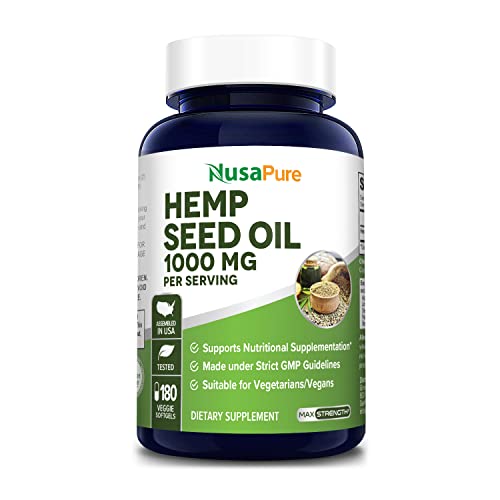 Top 10 Best Hemp Seed Oil Capsules : Reviews & Buying Guide - Katynel