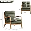 Amazon.com: IOMOR Mid Century Modern Accent Chair, Upholstered Lounge ...