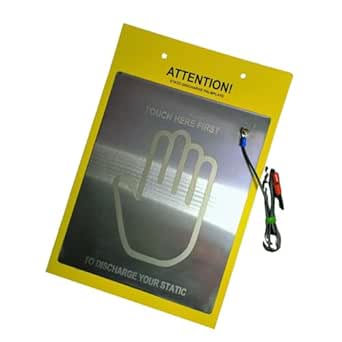 ESD Safe - Static Discharge Palmplate & Cord set pack of 1, Size ...