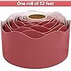 Amazon.com: Deep Rose Bulletin Board Border Scalloped Border Trim for ...