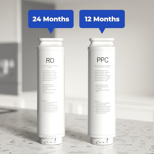 Reinmoson (RMS-WP-RO400-PPC) PPC Filter Replacement for RMS-WP-RO400 ...