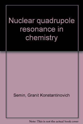 Nuclear Quadrupole Resonance in Chemistry | Amazon.com.br