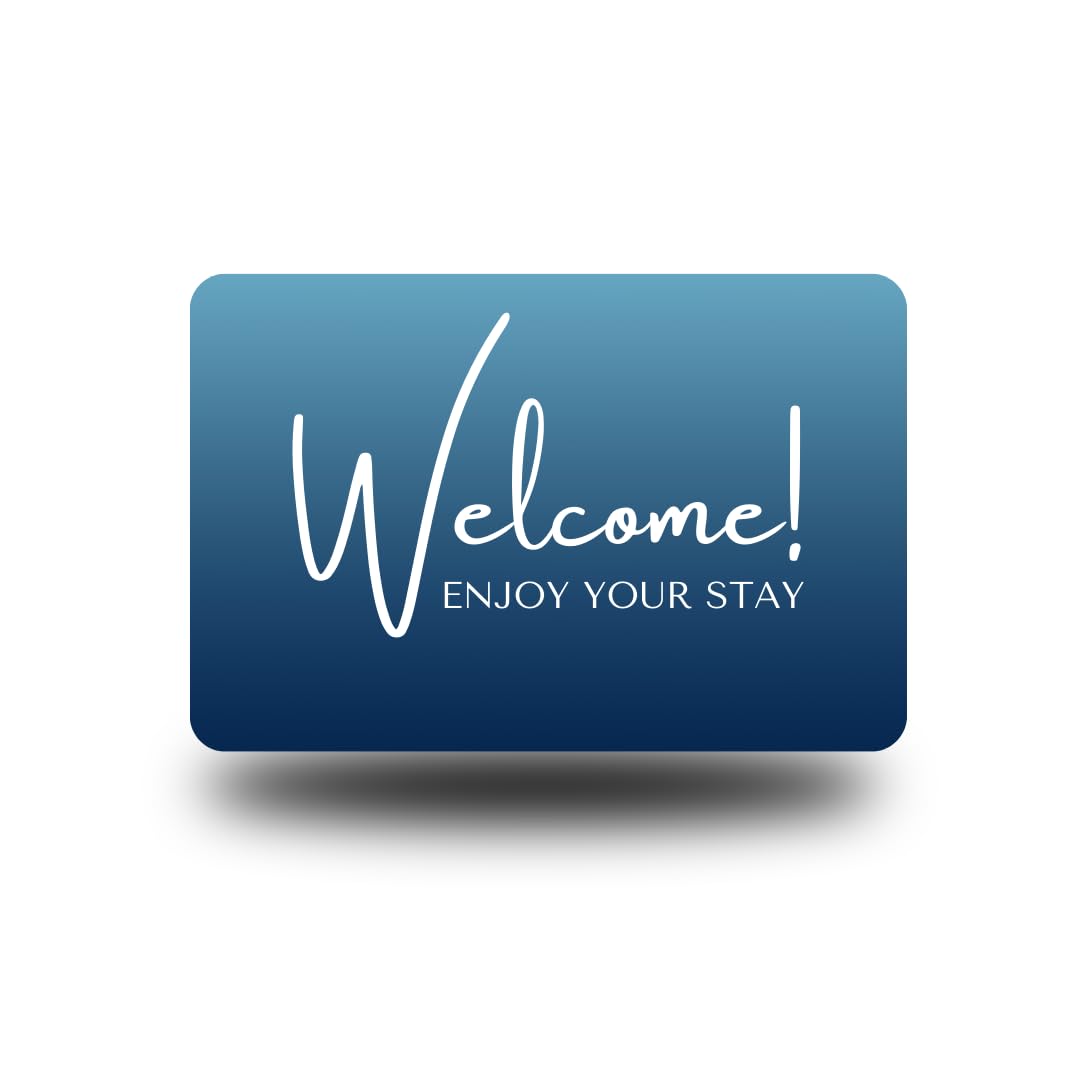 Amazon.com: Hotel RFID Keycards (Box of 500) - Welcome! (Blue ...