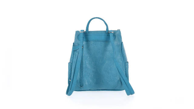 Watch MultiSac womens Major Backpack, Beach Glass Flower on Amazon Live