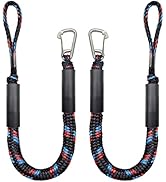 Amazon.com: 4 Feet Bungee Dock Line Mooring Rope for Docking with ...