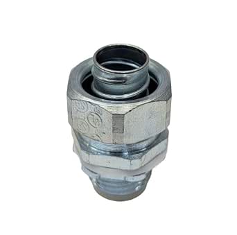 COREX 1/2" Liquid Tight Straight Conduit Fitting - Insulated Throat ...