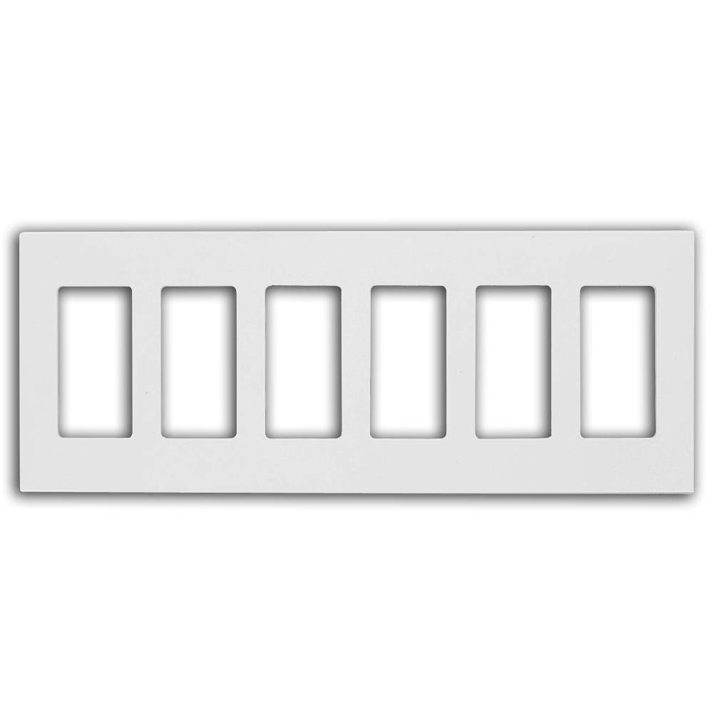 Leviton 6-Gang Decora Plus Wallplate Screwless Snap-On Mount | eBay