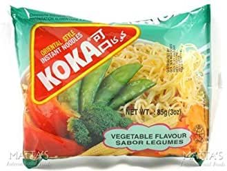 Koka Vegetable flavour noodles 30/85g : Amazon.fr: Epicerie