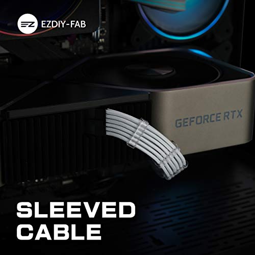 Snapklik.com : RTX 3000 Series 12 Pin To Dual 8 Pin PCIe Sleeved ...