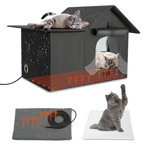 Verwarmd kattenhuis voor buiten – De 15 beste producten vergeleken ...