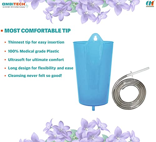 AmbiTech PVC Enema kit | Improved Model enema kit for home use with ...