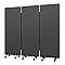 Amazon.com: Soundproof Room Divider with Wheels, 66in Office Dividers ...